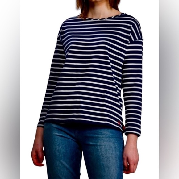Joules | Tops | Joules 34 Sleeve Blouse Womens Size Us 2 Horizontal ...